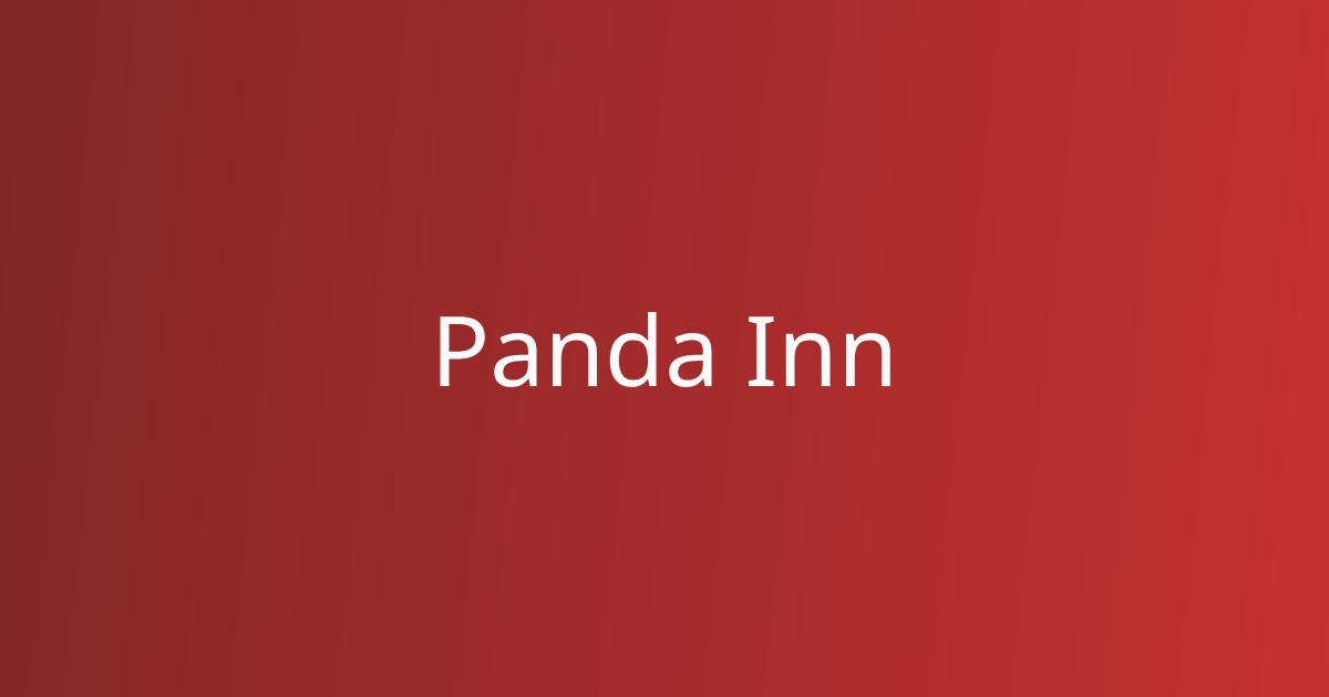 Best Chinese in Hazard, KY | Panda Inn | Order Online